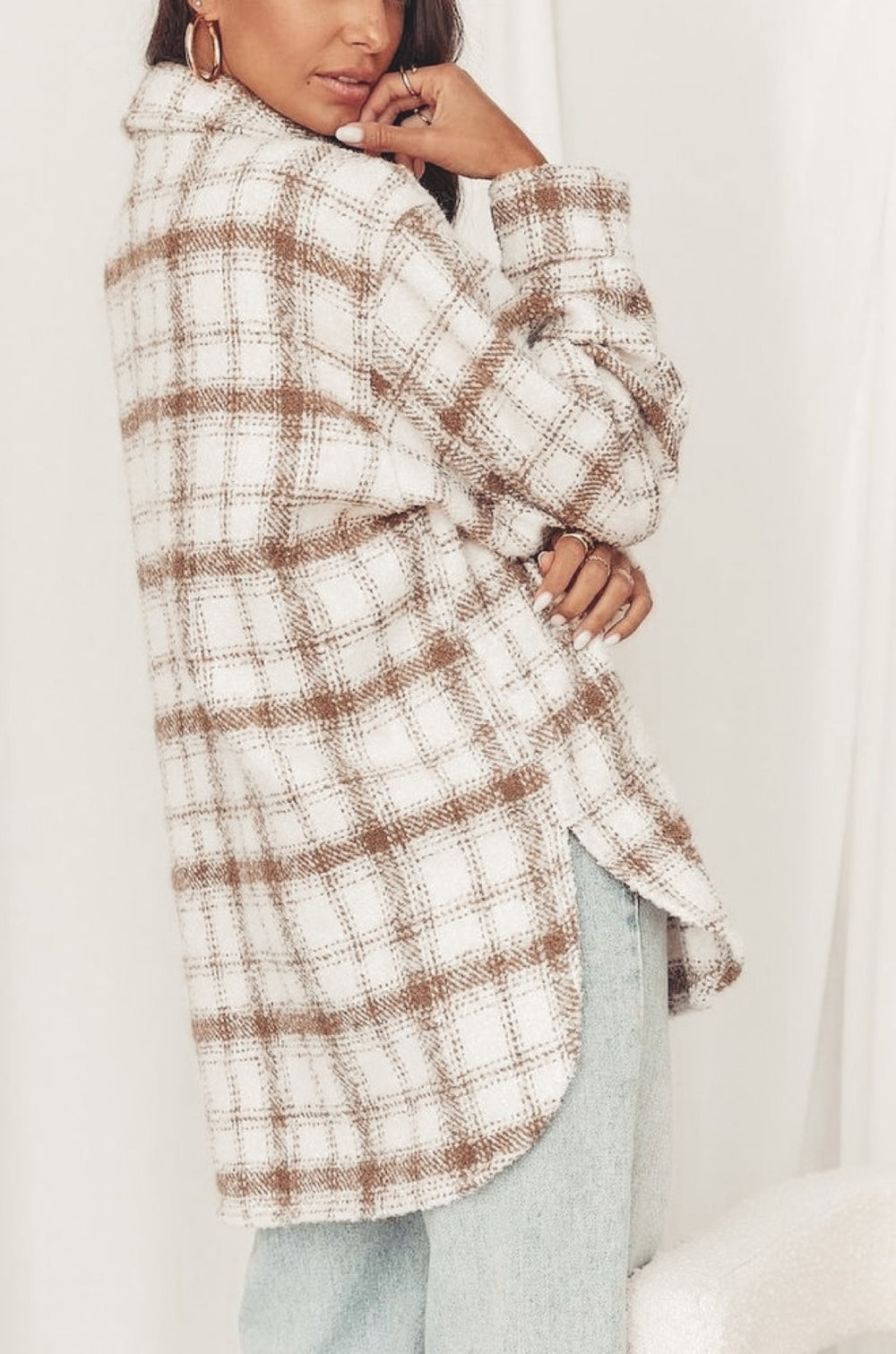 Coco Oversized Shacket - ELISON RD.